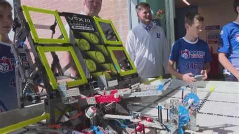 Rockem Robotics Aims High At Vex Robotics World Championship Growing