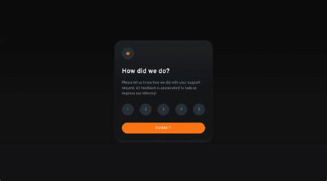 Frontend Mentor Interactive Rating 😍 Coding Challenge Solution