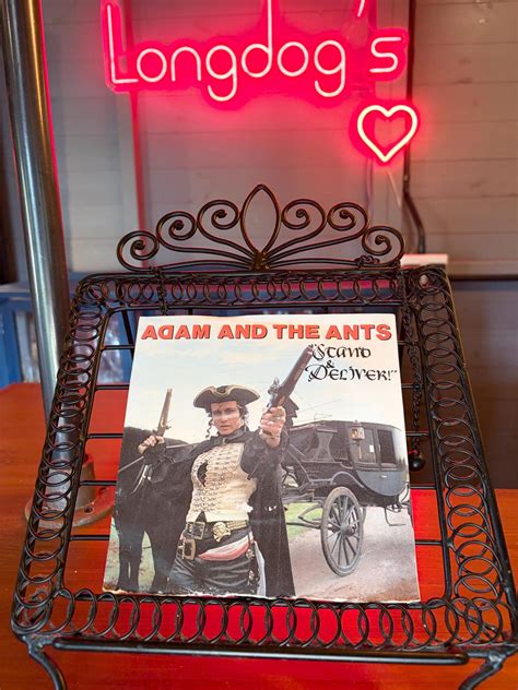 Adam And The Ants Stand And Deliver 7” Vinyl Single 1981 Vintage Record Cbs A1065 Etsy Uk