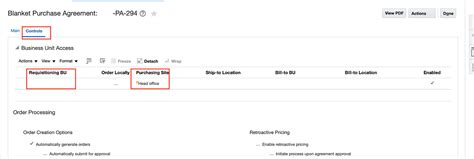 Automatically Created Purchase Orders In Oracle Fusion Procurement