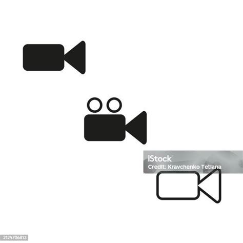 비디오 카메라 아이콘 고전 및 현대 필름 카메라 멀티미디어 장비 벡터 일러스트 레이 션입니다 주당순이익 10 가정용 캠코더에 대한 스톡 벡터 아트 및 기타 이미지 Istock