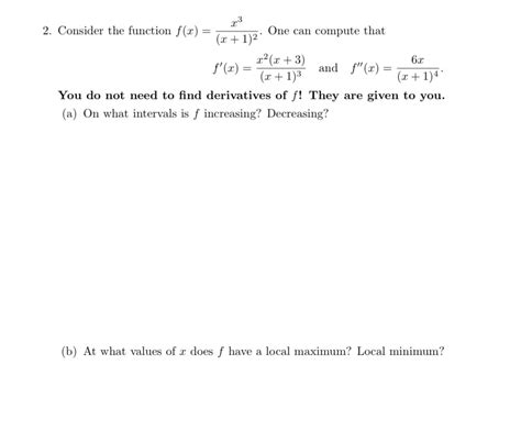 Solved Consider The Function F X X3 X 1 2 ﻿one Can Compute