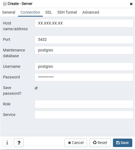Networking Using Pgadmin 4 To Access A Remote Postgresql Server