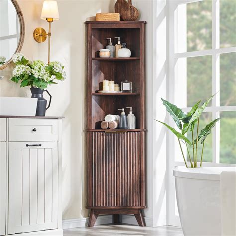 Curved Corner Cabinet Curved Glass Vintage Corner Cabinet 116cm X