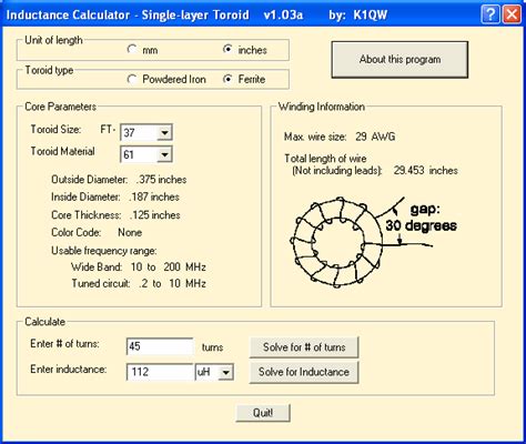 Inductance Calculator Mutual Inductance Calculator — Inductors In