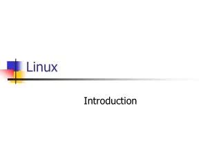 PPT Linux Tutorial PowerPoint Presentation Free Download ID