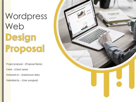 Wordpress Web Design Proposal Powerpoint Presentation Slides