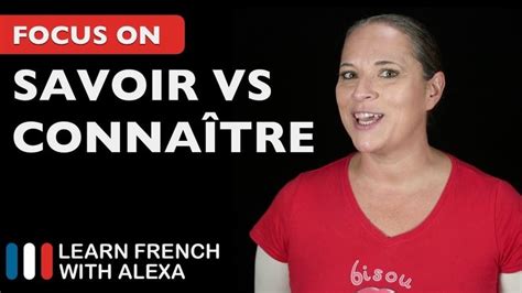 Savoir Vs Conna Tre In French French Language Lessons French Language Learning Learn A New