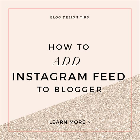 How To Add An Instagram Widget To Blogger Using Snapwidget Little