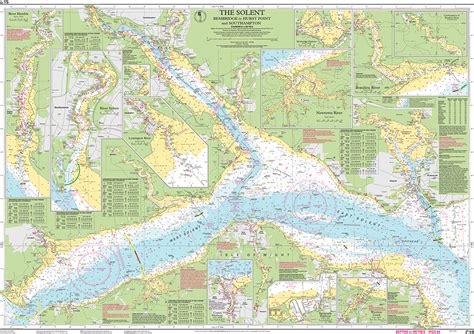 Nautical Chart C15 The Solent