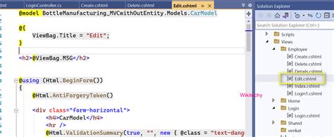 C MVC Code Asp Net MVC Pattern