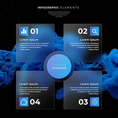 Инфографика Psd