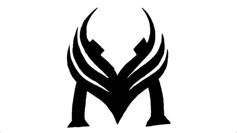 Tribal Letter M Tattoo Designs