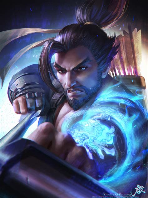 Hanzo Overwatch And 1 More Drawn By Qichaowang Danbooru