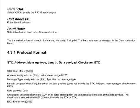 help with rs232 input that uses stx etx error in terminal general