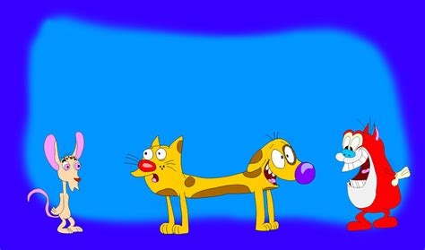 Ren And Stimpy Meets Catdog By Shanealf1995 On Deviantart