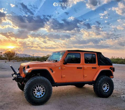 2020 Jeep Wrangler With 17x85 Method Nv And 38135r17 Milestar