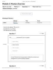 Module Mastery Exercise WA ITS Eb Pdf Module Mastery Exercise WA