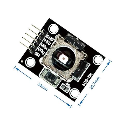 módulo ky 023 joystick xy de doble eje con pulsador para arduino