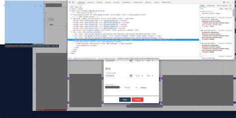 Datepicker Pop Up Positioned Incorrectly When Inside Of Dialog · Issue