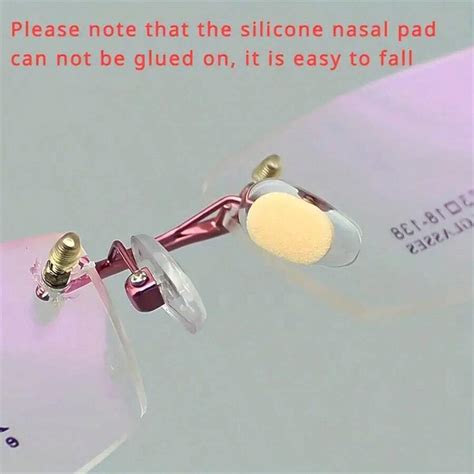 16pcs Eyeglass Nose Pads Cushions Soft Foam Adhesive Nose Bridge Pad