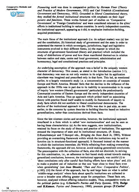 Unit 3 Comparative Methods And Approaches Pdf