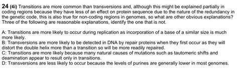 Solved 24 4i Transitions Are More Common Than
