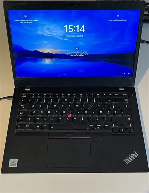 PC PORTABLE LENOVO ThinkPad L14 I5 10210U Ram 8 Go SSD NVMe M 2 512Go Win11 EUR 279 90 PicClick FR