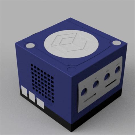 🎮 Gamecube Raspberry Pi 4 Case With Power Button And Led・ Stl File For 3d Printing・cults