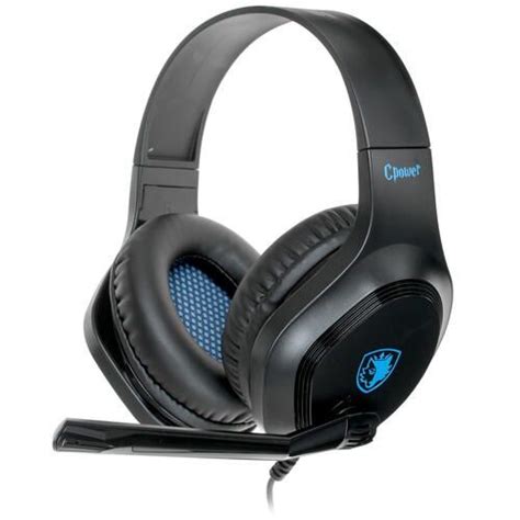 Наушники Полноразмерные Sades Проводная гарнитура Sades Sa 716 Cpower черный Проводное 1374566