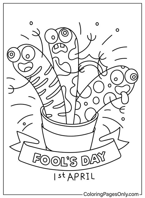 Coloring Page April Fool S Day Free Printable Coloring Pages