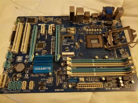 Package Ga Z77 Ds3h Motherboard I5 3570k Cpu Zalman Cnps9900 Max 8gb Ram £40 00 Picclick Uk