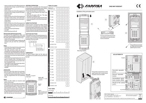 Farfisa Intercom Wiring Diagram Pdf
