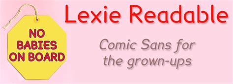 Lexie Readable Font