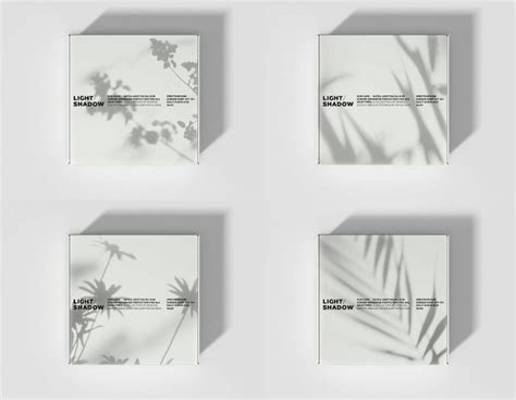 Lightshadow Natural Sunscreen Cosmetics Creative Packaging Design