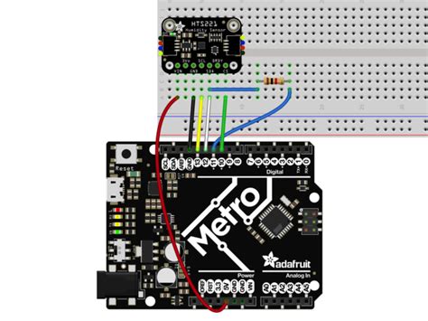 arduino adafruit hts221 temperature and humidity sensor adafruit