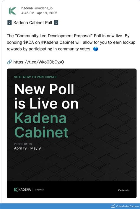 kadena community dev vote