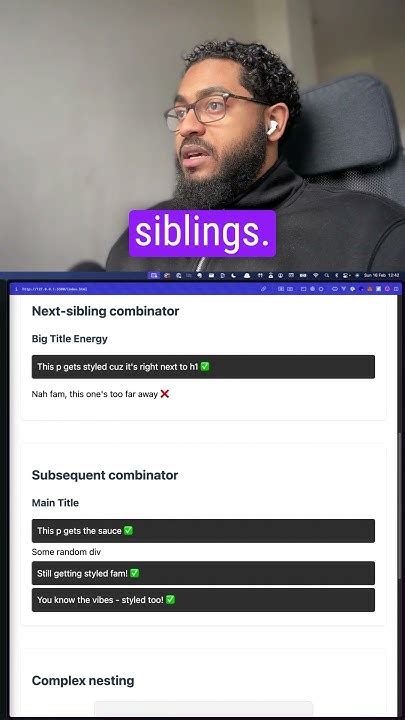 Css Subsequent Sibling Style Everything After Css For The Mandem