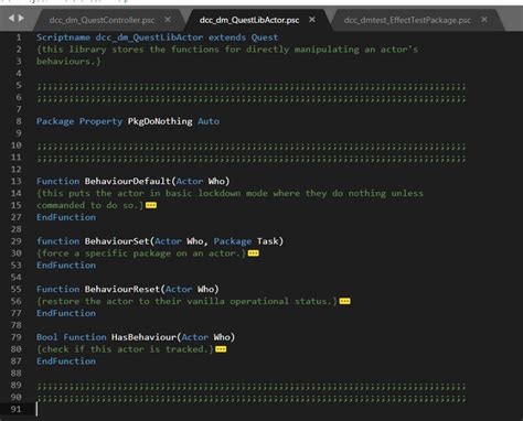 Testing Sse S Papyrusutil Actorutil Package Overrides Display Model SE LoversLab