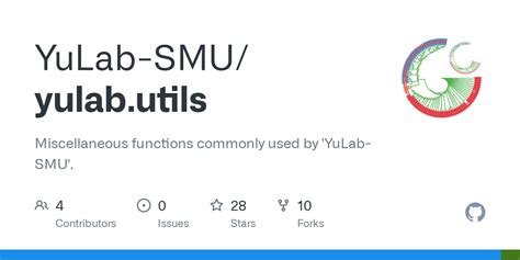 GitHub YuLab SMU Yulab Utils Miscellaneous Functions Commonly Used By YuLab SMU