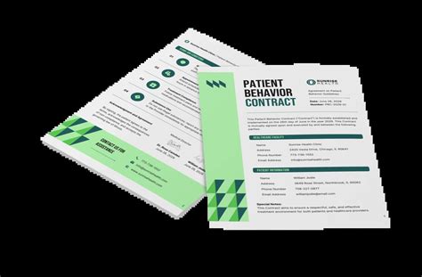 Free Behavior Contract Templates Venngage