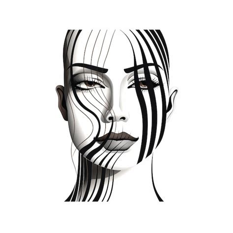 Premium Ai Image Minimalist Soft Light White And Black Rhythmic Composition