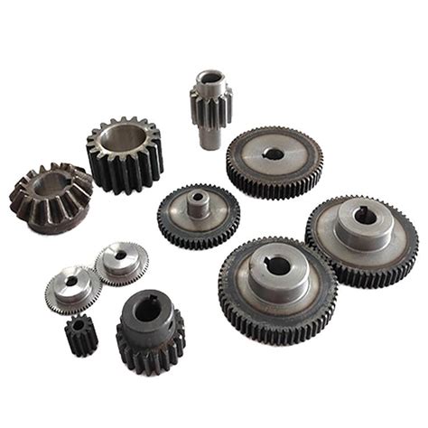 China Carbon Steel Spiral Bevel Gear Set Steel Pinion Worm Spur Gears