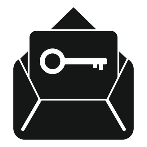 Mail Password Recovery Icon Simple Vector Cyber Security 15157799