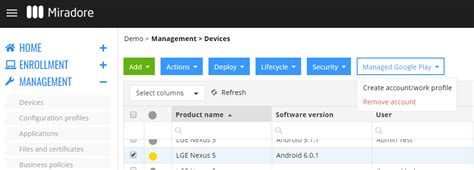 Setting Up A Work Profile On Android Devices Miradore