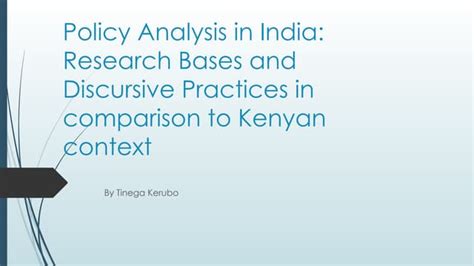 Public Policy Analysis Presentation Pptxpptx