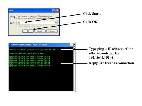 PPT CHECK NETWORK Using PING Command PowerPoint Presentation Free Download ID