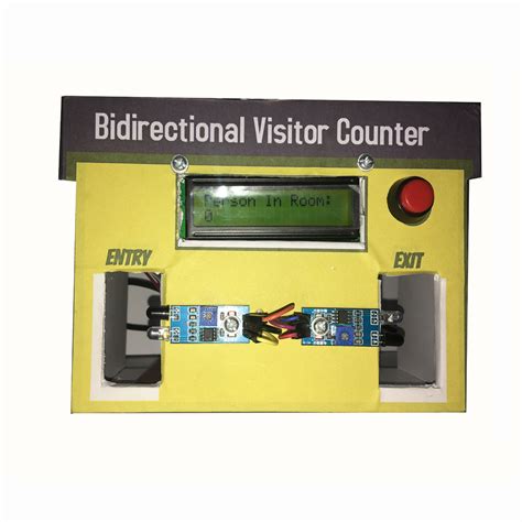 Bidirectional Visitor Counter Project Hub