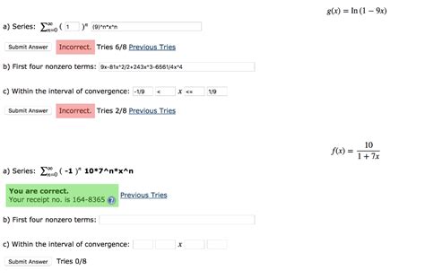 solved a determine the series of the given function in the