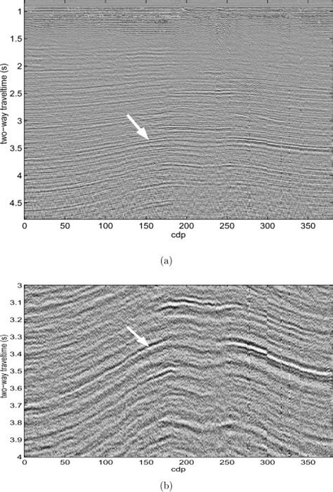 A Prestack Seismic Section Offset X 350 M In The Time Domain In